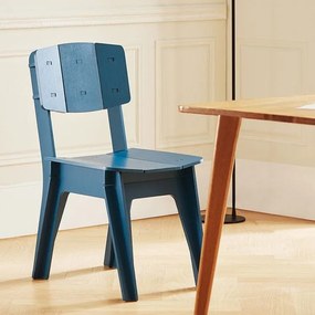 Sobuy SoBuy HFST01-B Kuchyňská židle Kancelářská židle Dětská židle Modrá 44,5x86x61cm