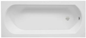 Besco Intrica Slim akrylátová vana Délka vany: 150cm
