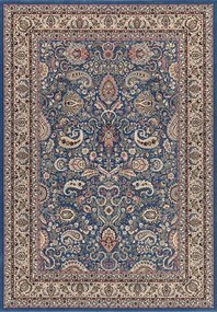 Perský vlněný koberec Diamond 72201/901 modrý Osta Varianta: 67x130