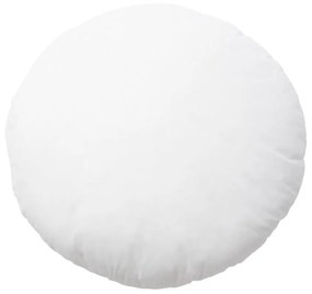 OnaDnes -20% Bílá kulatá polyesterová výplň do polštáře Kave Home Fluff 45 cm