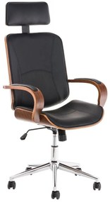 Bhm germany Kancelářská židle Dayton, ořechová / černá