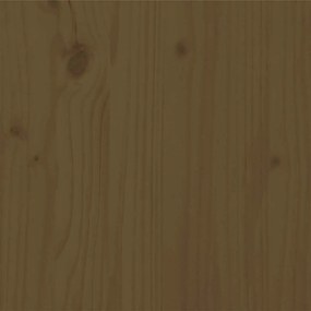 Rám postele medově hnědý masivní dřevo 200 x 200 cm 3105818