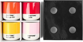 Porcelánové šálky v sadě 4 ks na espresso 100 ml Macchiato – Pantone