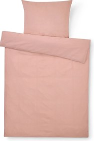 Tchibo - Lehké mušelínové povlečení - barva: růžová