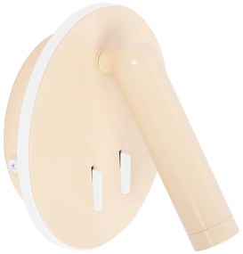 Toolight Toolight, LED nástěnné svítidlo 16x14cm, 10W, APP1615-1W, béžová, OSW-06530