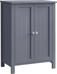 VASAGLE Skříňka koupelnová 60x30x80cm šedá