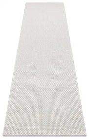 Dywany Luszczow Kusový koberec, běhoun TIMO 6272 SISAL venkovní bílý Rozměr koberce: 60 x 250 cm