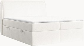 Ručně vyrobená bouclé postel's úložným prostorem Organic, H 3 cm