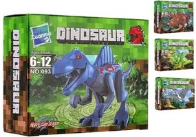 TEDDIES Stavebnice dinosaurus / Plast / Mix druhů / 13x10 cm / od 6 le