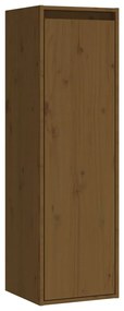 Nástěnné skříňky 2 ks medově hnědé 30x30x100cm masivní borovice - Default Title