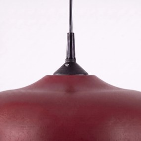 Sollux Lighting Závěsné svítidlo GINA bordó