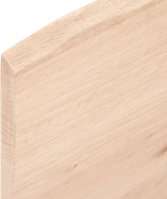Koupelnová deska 60 x 30 x 2 cm neošetřené masivní dřevo 3156005