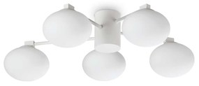 Ideal Lux Stropní svítidlo HERMES PL5 60 Barva: Bílá