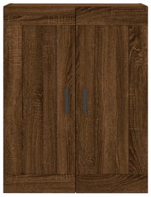 Skříň highboard hnědý dub 69,5 x 34 x 180 cm kompozitní dřevo,  3199632