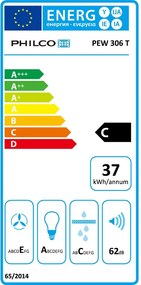 Philco PEW 306 T - komínový odsavač par