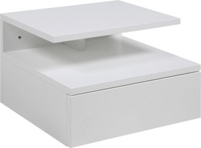 XXXLutz NOČNÍ STOLEK, bílá, 35/22,5/32 cm - Online Only noční stolky - 001749085104