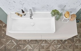 VILLEROY & BOCH Villeroy &amp; Boch COLLARO - Umyvadlo na skříňku 1000x470x160 mm, s přepadem, bílá Alpin CeramicPlus 4A331GR1