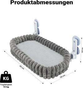 Škrabadlo pro kočky Wiltec – 30 × 60 cm, 10 kg (65950)