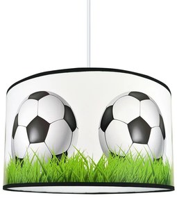 LAMPDAR Dětský lustr FOOTBALLS 1xE27/60W/230V SA0929