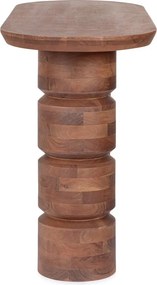 Konzolový stolek z mangového dřeva v tmavě přírodní barvě 45x130 cm Cortez – Bizzotto