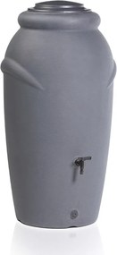 Prosperplast Regentonne »Aquacan Baby«, amfora, 210 litrů, s miskou na rostliny, plast. (šedá)