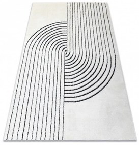 Kusový koberec Celtis krémovočerný 200x290cm