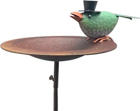 Krmítko pro ptáky ELEGANT 114 cm hnědé