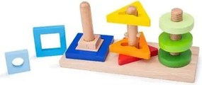 Bigjigs Toys Nasaď a otoč / od 2 let