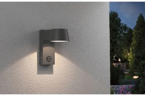 Paulmann 94453 - LED/6W IP44 Venkovní nástěnné svítidlo se senzorem CAPEA 230V