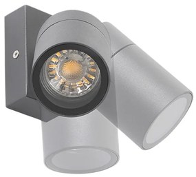 Venkovní nástěnné svítidlo antracitové IP44 otočné a naklápěcí - Solo