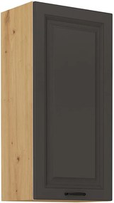 STL 45 cm skříňka horní jednodveřová STILO (výška 90 cm) Barevné provedení STILO: Dub Artisan / Grafit