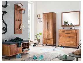 Massive home | Masivní set do předsíně Wild - světlé akátové dřevo VÝPRODEJ