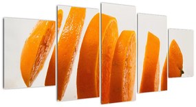 Moderní obraz - dílky pomeranče