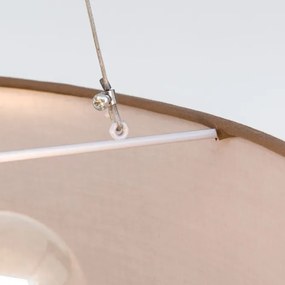 Orion HL6-1632/3Braun Závěsné svítidlo UFO hnědé, průměr 50cm