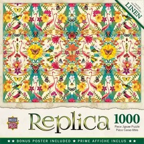 MASTERPIECES Puzzle Plameňáci / 1000 dílků / 68 × 49 cm