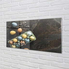 akrylový obraz vejce base 125x50 cm