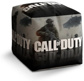 Sablio Taburet Cube Call of Duty Vrtulník: 40x40x40 cm