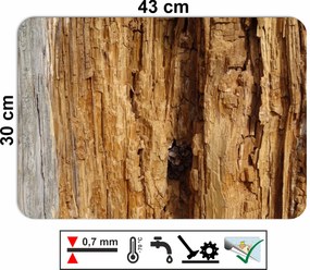 PokojovaDekorace.cz, Prostírání - 079, Imitace dřeva, 43x30cm