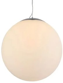 Kovový lustr bílé Ball 20