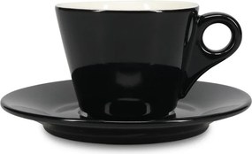 Černý porcelánový podšálek ø 15,5 cm Barista – BonBistro