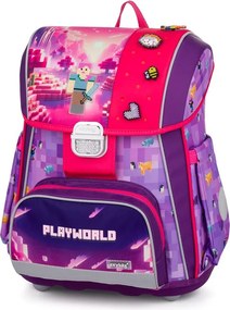 Oxybag Školní batoh PREMIUM - Playworld Girl