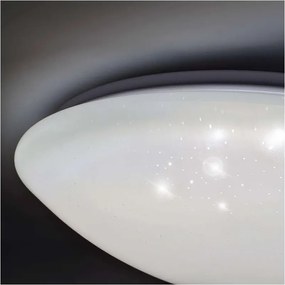 LED stropní světlo s dálkovým ovládáním Star - průměr 37 cm, bílá