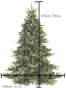 Lenbutik Lněná tapiserie Vánoční Stromeček/ Christmas Tree Rozměry ubrusů: 140x100 cm
