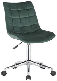 Bhm germany Kancelářská židle Medford, samet, zelená
