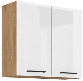 Kuchyňská linka VIGO b | 240 cm | PREMIUM BOX | UNI dvířka | lancelot/bílá lesk