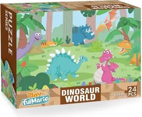RAPPA Puzzle Dinosauři / 24 dílků / 50 x 34 cm