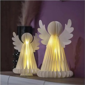 EMOS LED papíroví andělé se stojánkem 28/38cm 2ks DCAW23