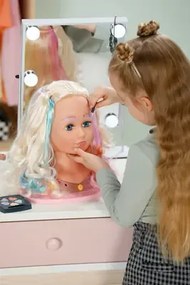 ZAPF CREATION Stylingová hlava BABY born Duhová / Make-up a česání / o