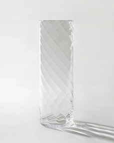 Vase Crytal Twist 15x15x45 cm