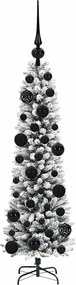 Umělý vánoční stromeček Bílá 120 cm PVC, kov a plast 3396082